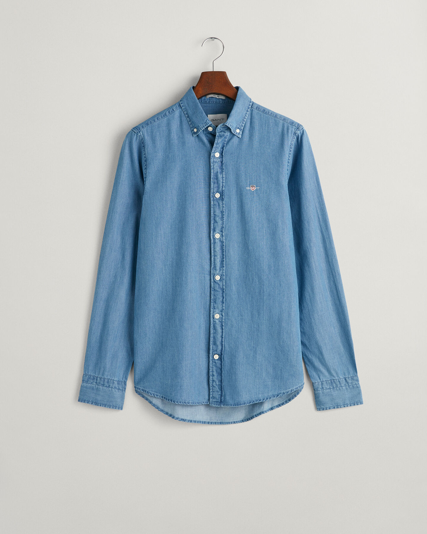 Slim Fit Indigo Shirt - GANT
