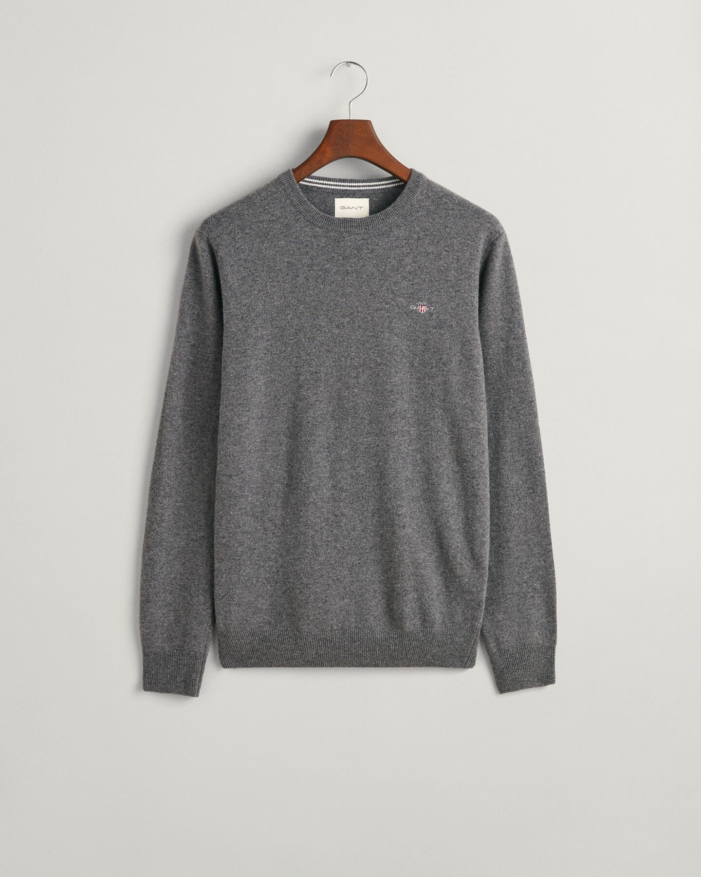 Superfine Lambswool Crew Neck Sweater - GANT