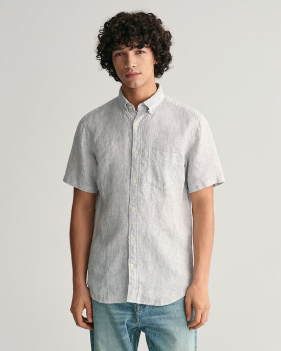 Mens Short Sleeve Shirts | Designer Shirts | GANT UK