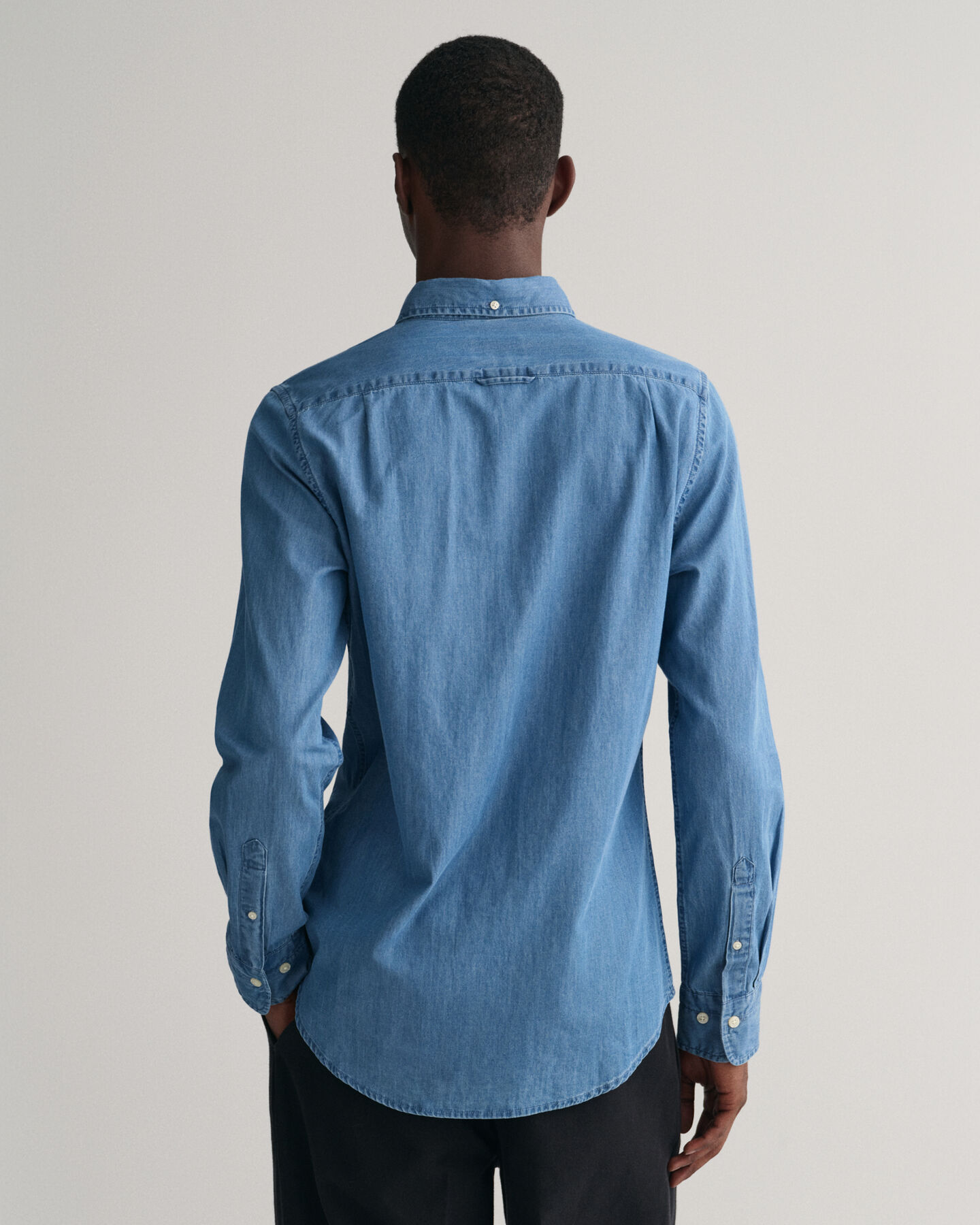 Slim Fit Indigo Shirt - GANT
