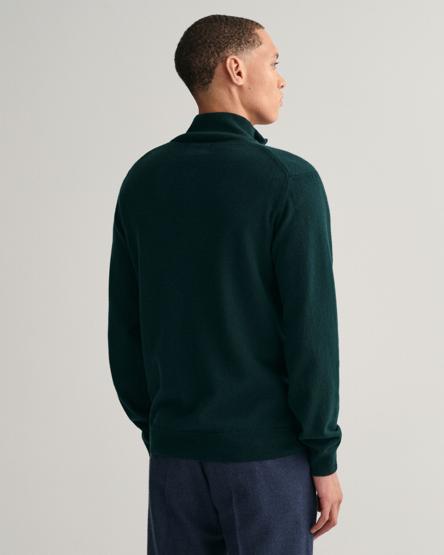 Superfine Lambswool Half-Zip Sweater - GANT