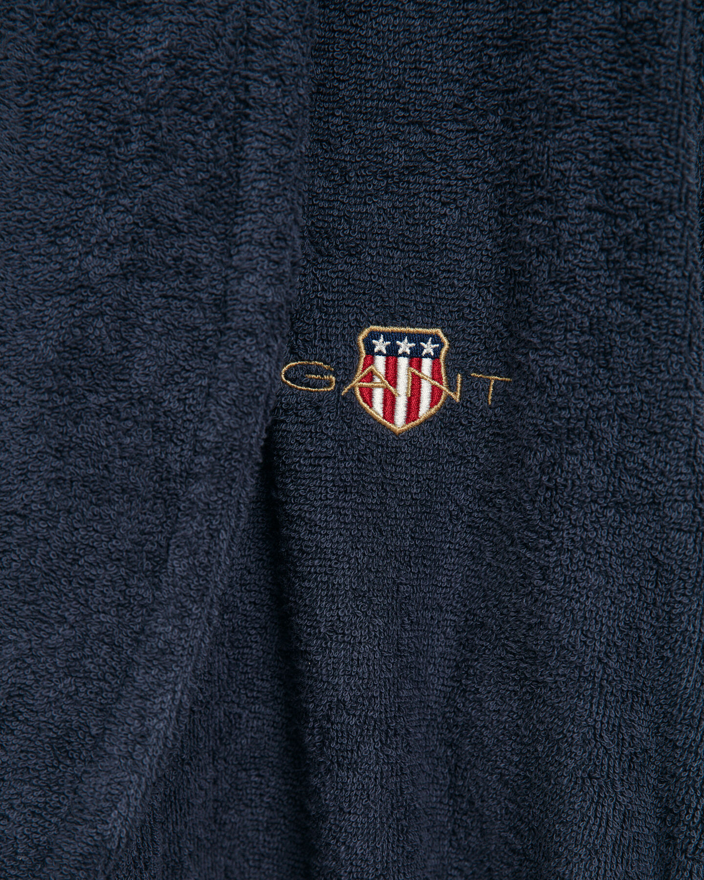 Archive Shield Terry Cloth Robe - GANT