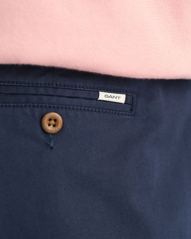 Regular Fit Twill Chinos - GANT
