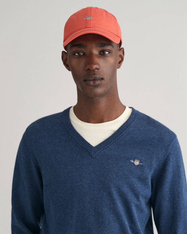 Classic Cotton V-Neck Sweater - GANT