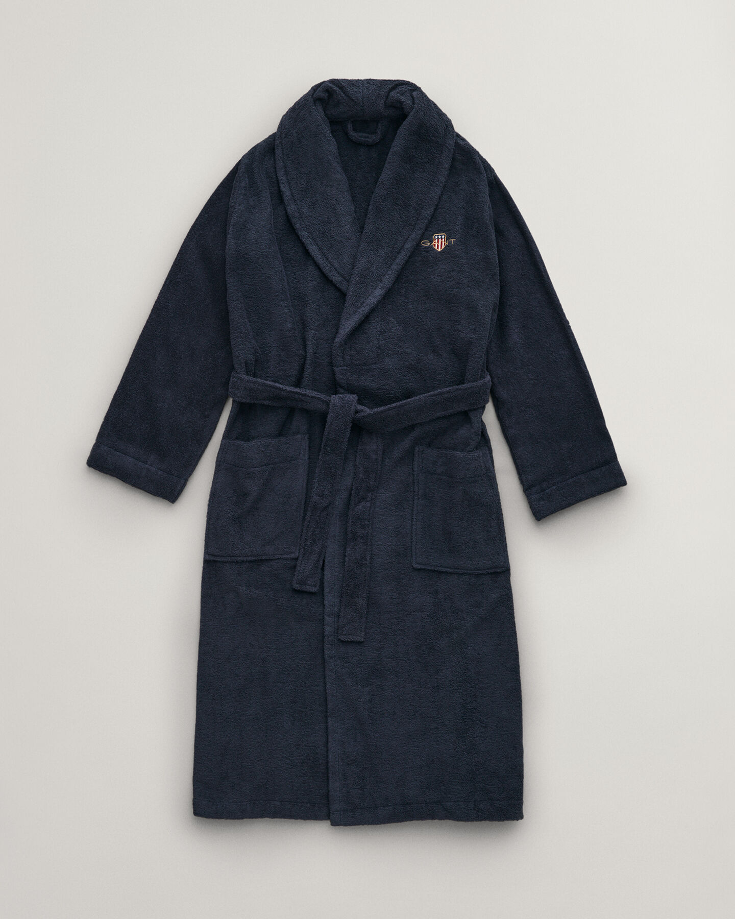 Archive Shield Terry Cloth Robe - GANT