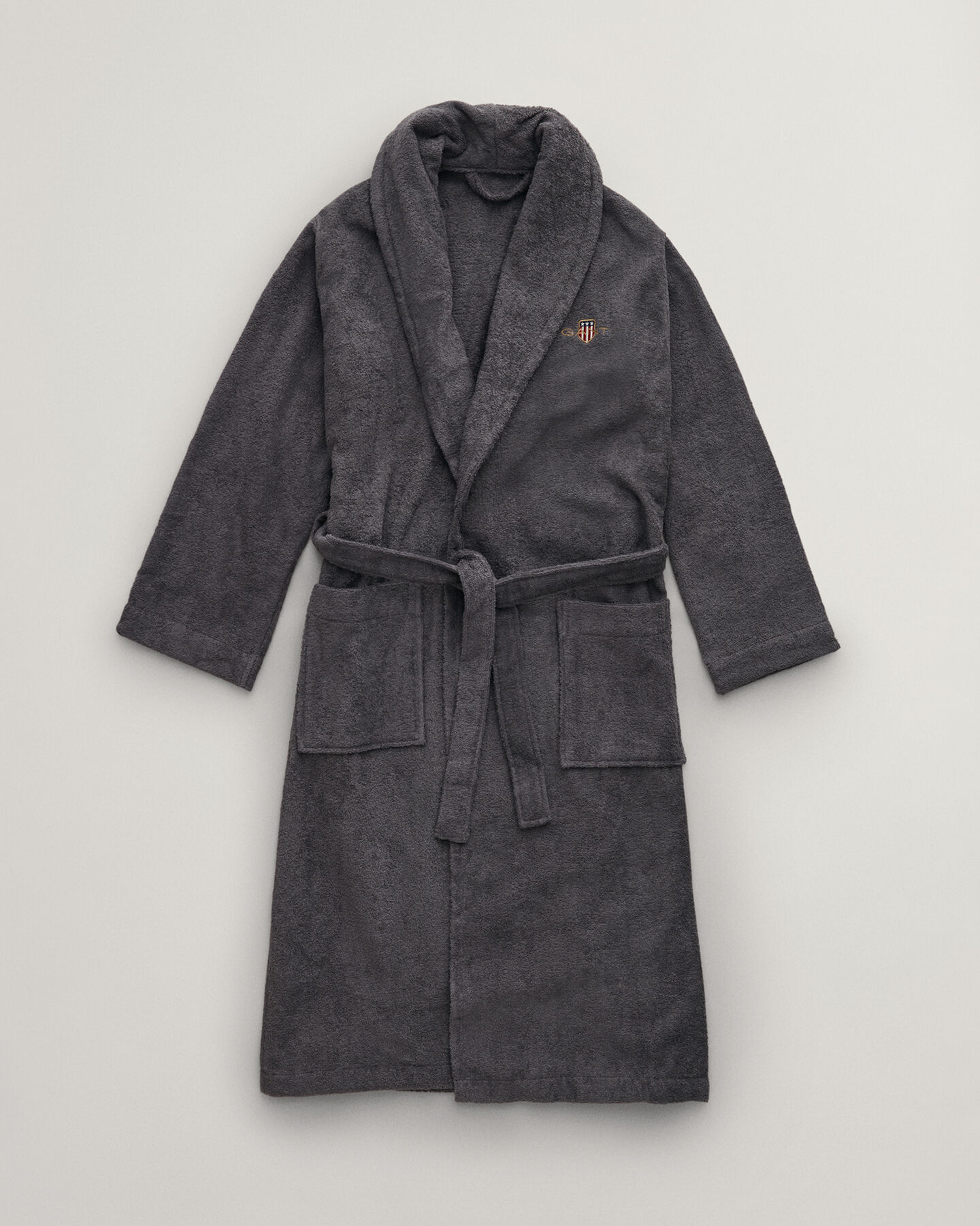 Archive Shield Terry Cloth Robe - GANT