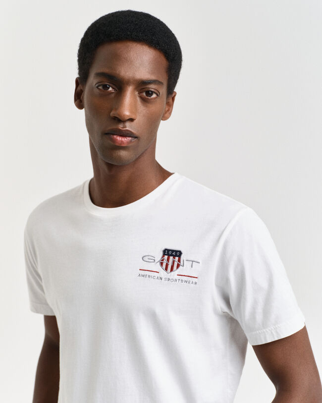 Embroidered Archive Shield T-Shirt - GANT
