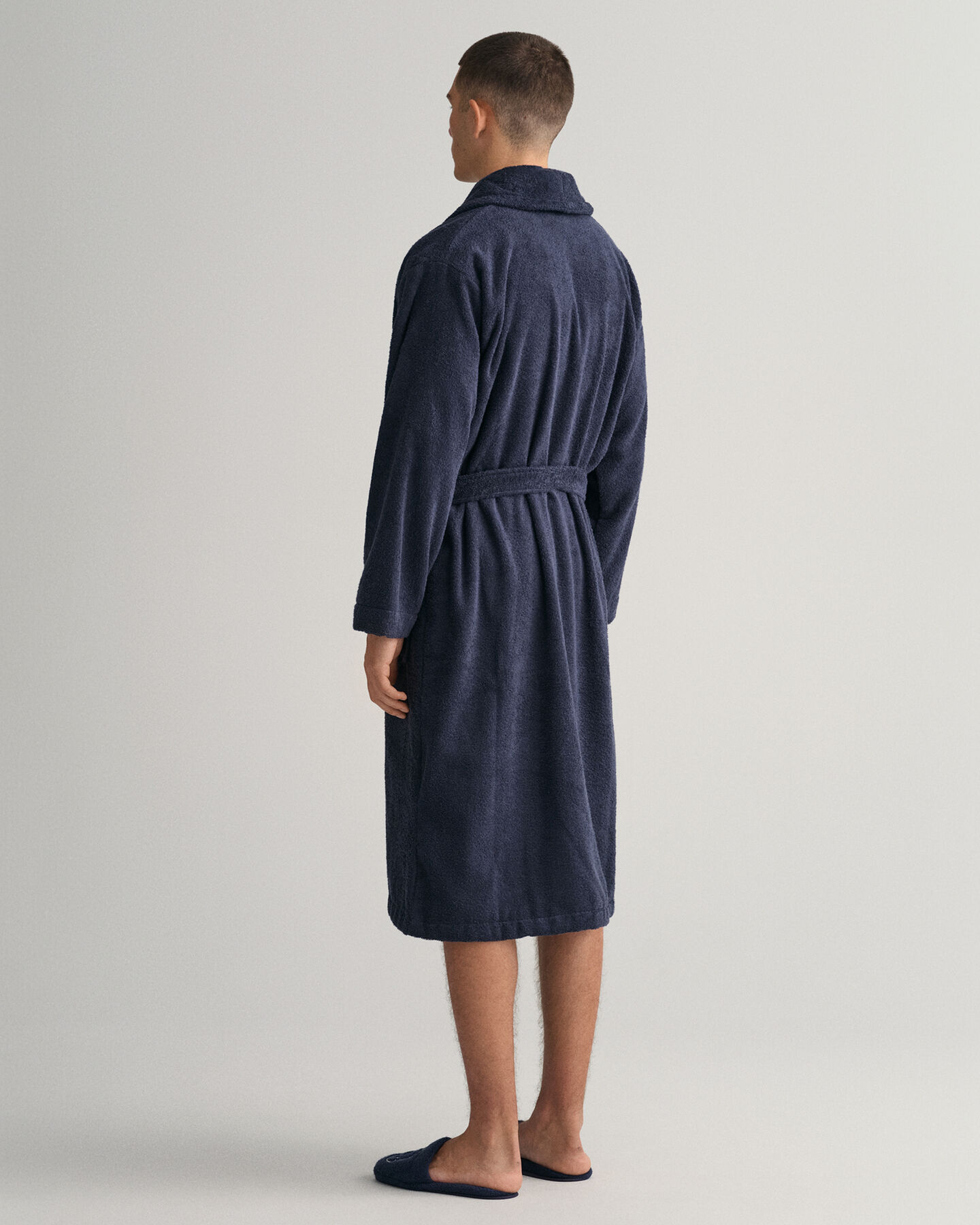 Archive Shield Terry Cloth Robe - GANT