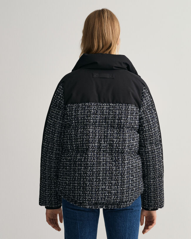 Tweed Down Jacket - GANT