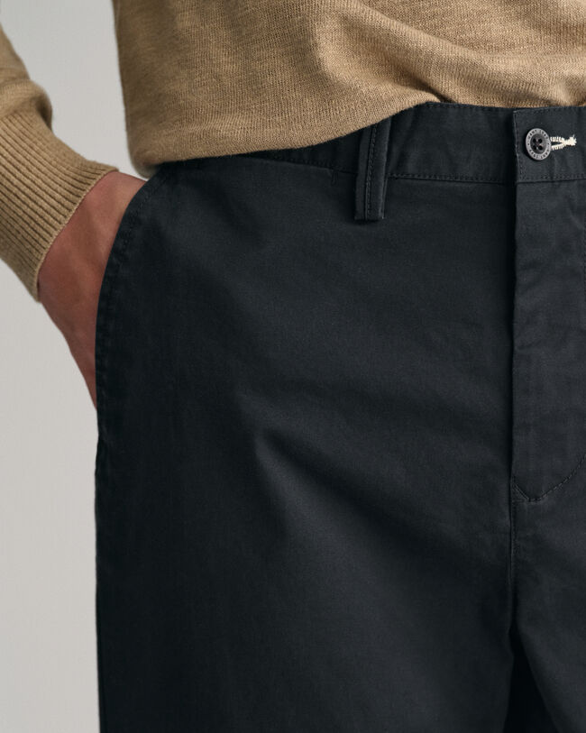 Regular Fit Twill Chinos - GANT