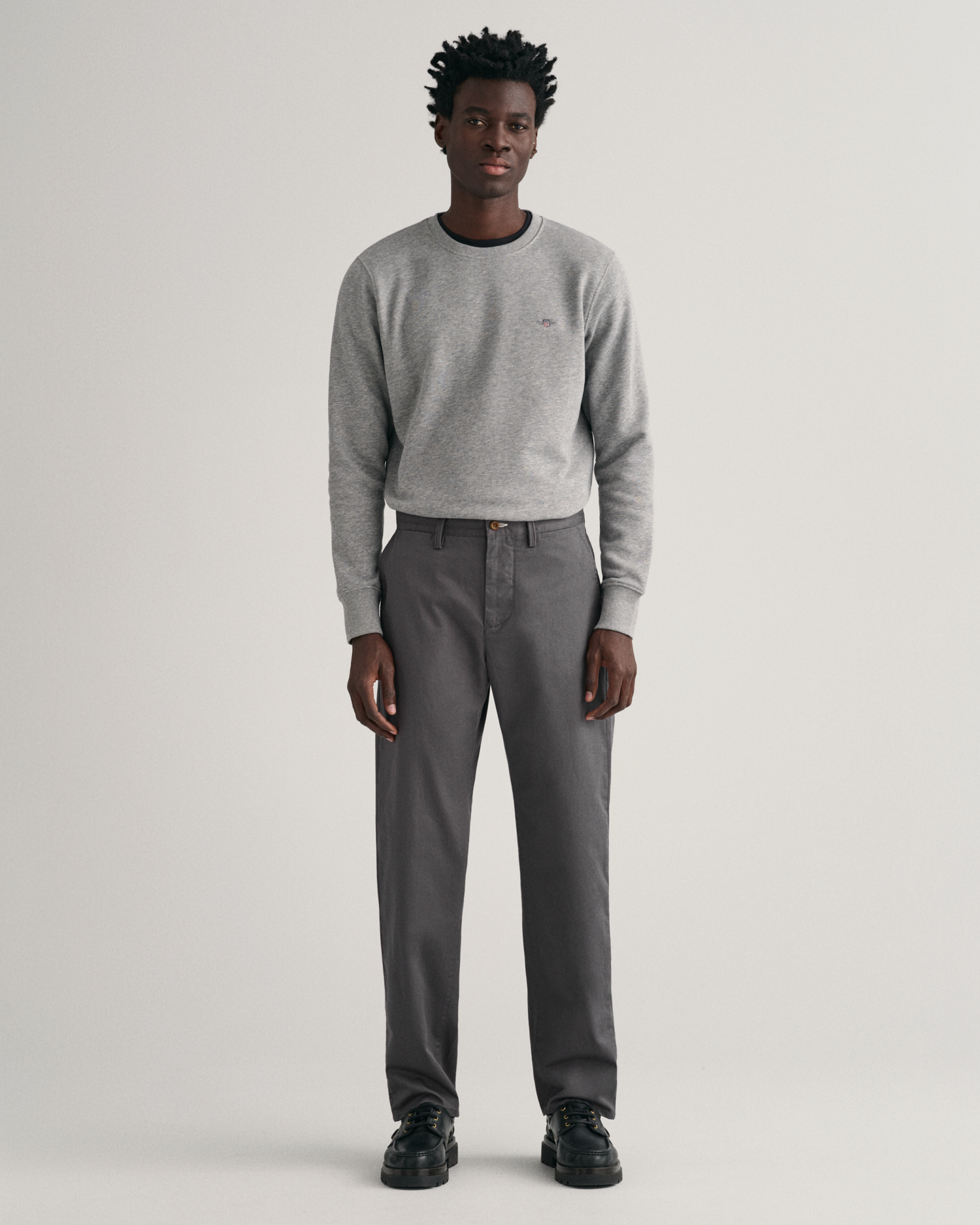 Regular Fit Twill Chinos - GANT