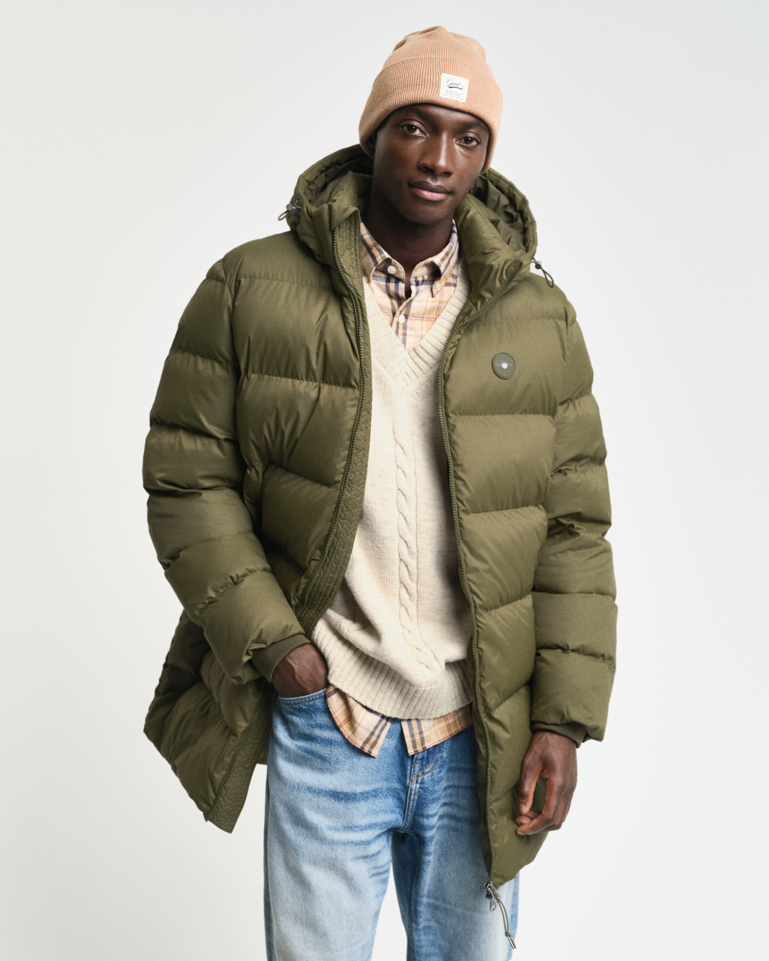 Active Cloud Mid Length Jacket - GANT