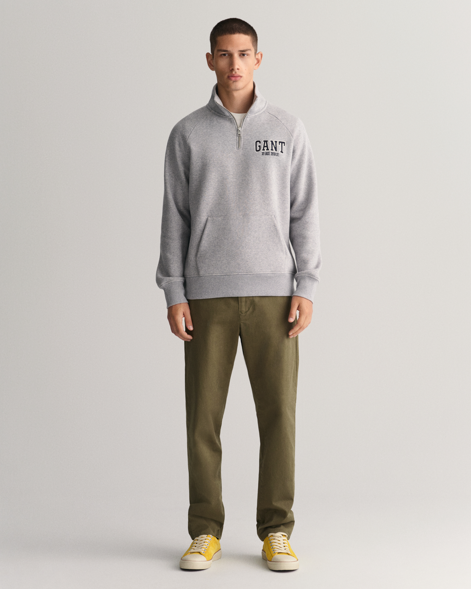 Regular Fit Twill Chinos - GANT