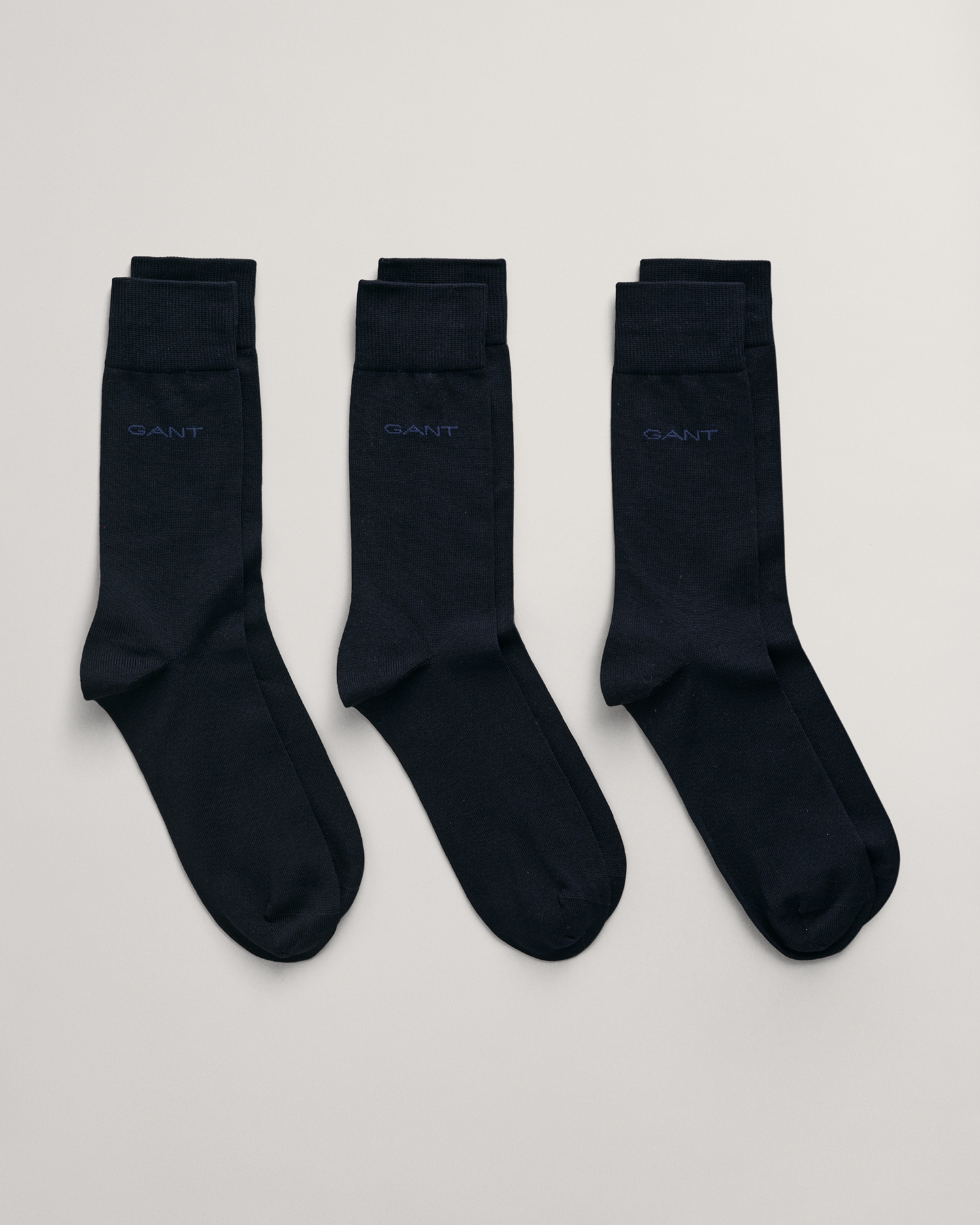 3-Pack Mercerized Cotton Socks - GANT