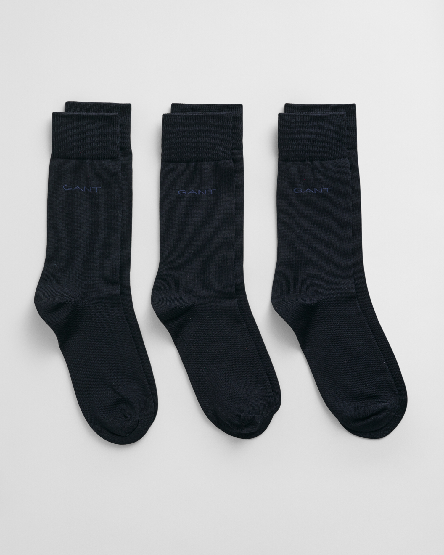 3-Pack Mercerized Cotton Socks - GANT