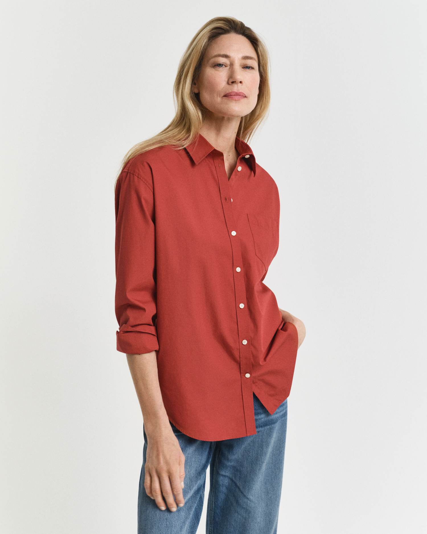 Relaxed Fit Classic Poplin Shirt - GANT