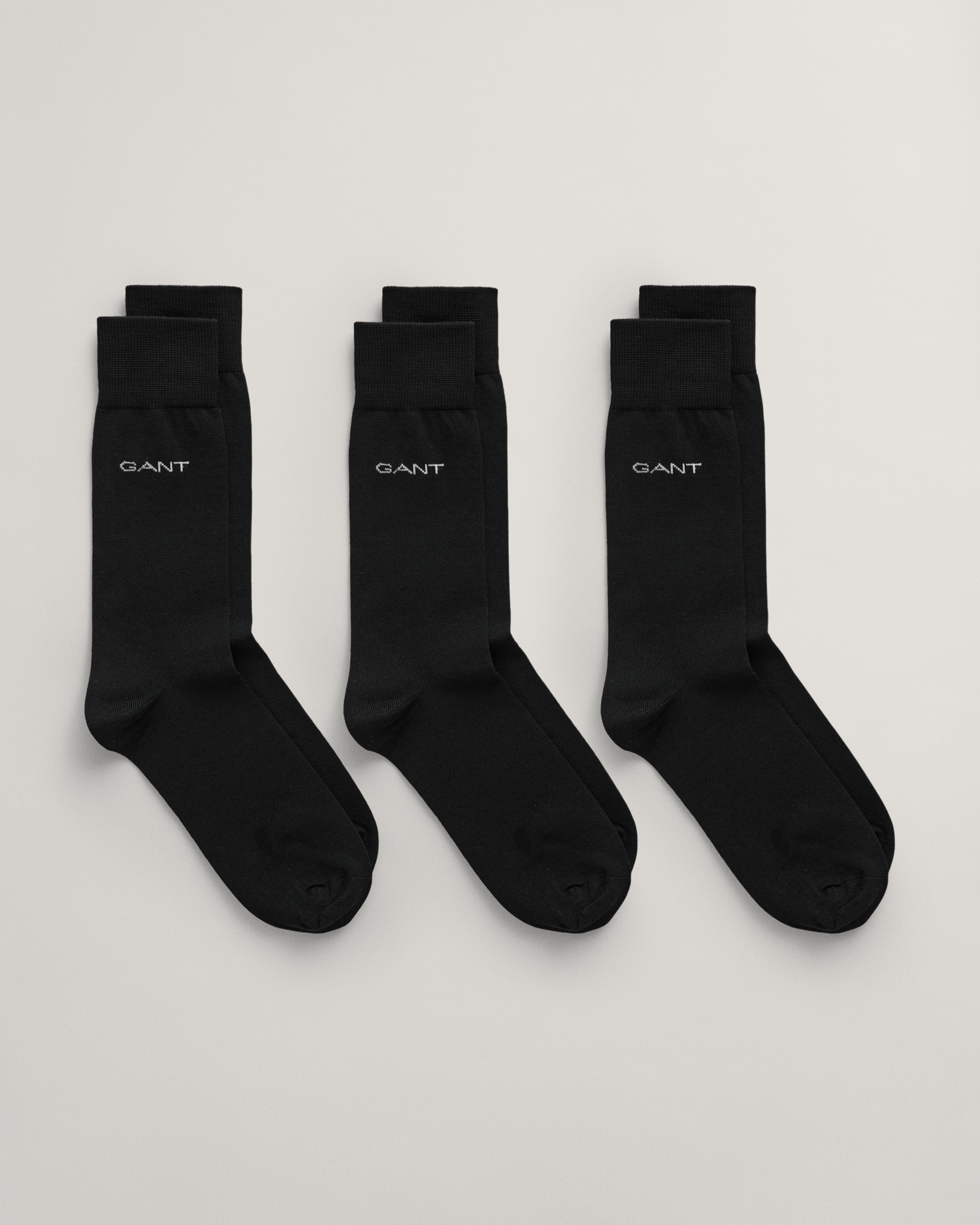 3-Pack Mercerized Cotton Socks - GANT