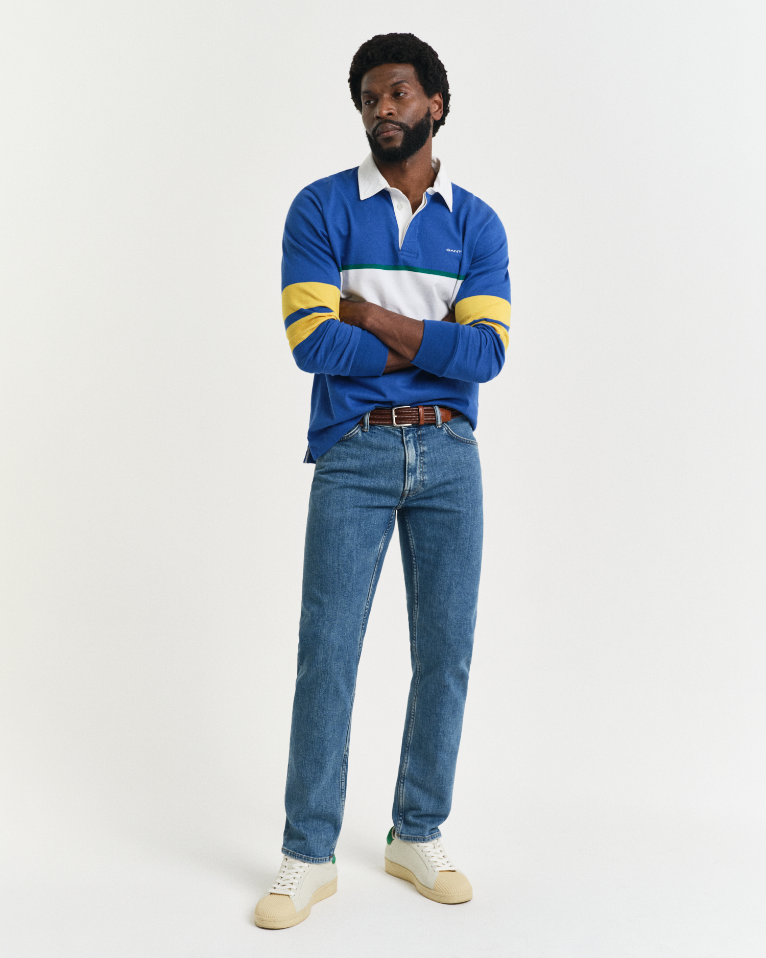Regular Fit Clean Wash Jeans - GANT