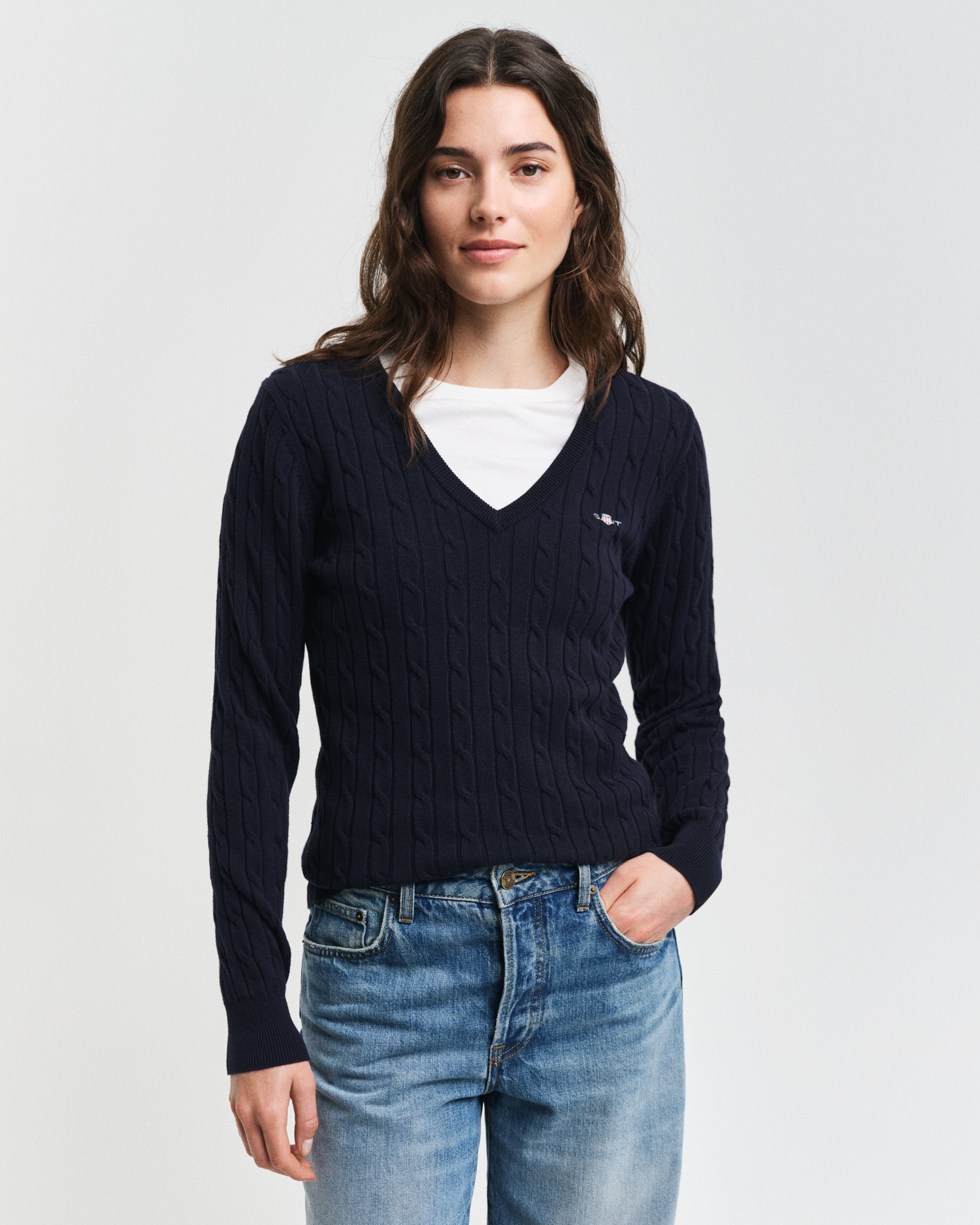 Cable Knit Jumpers | Womenswear | GANT UK