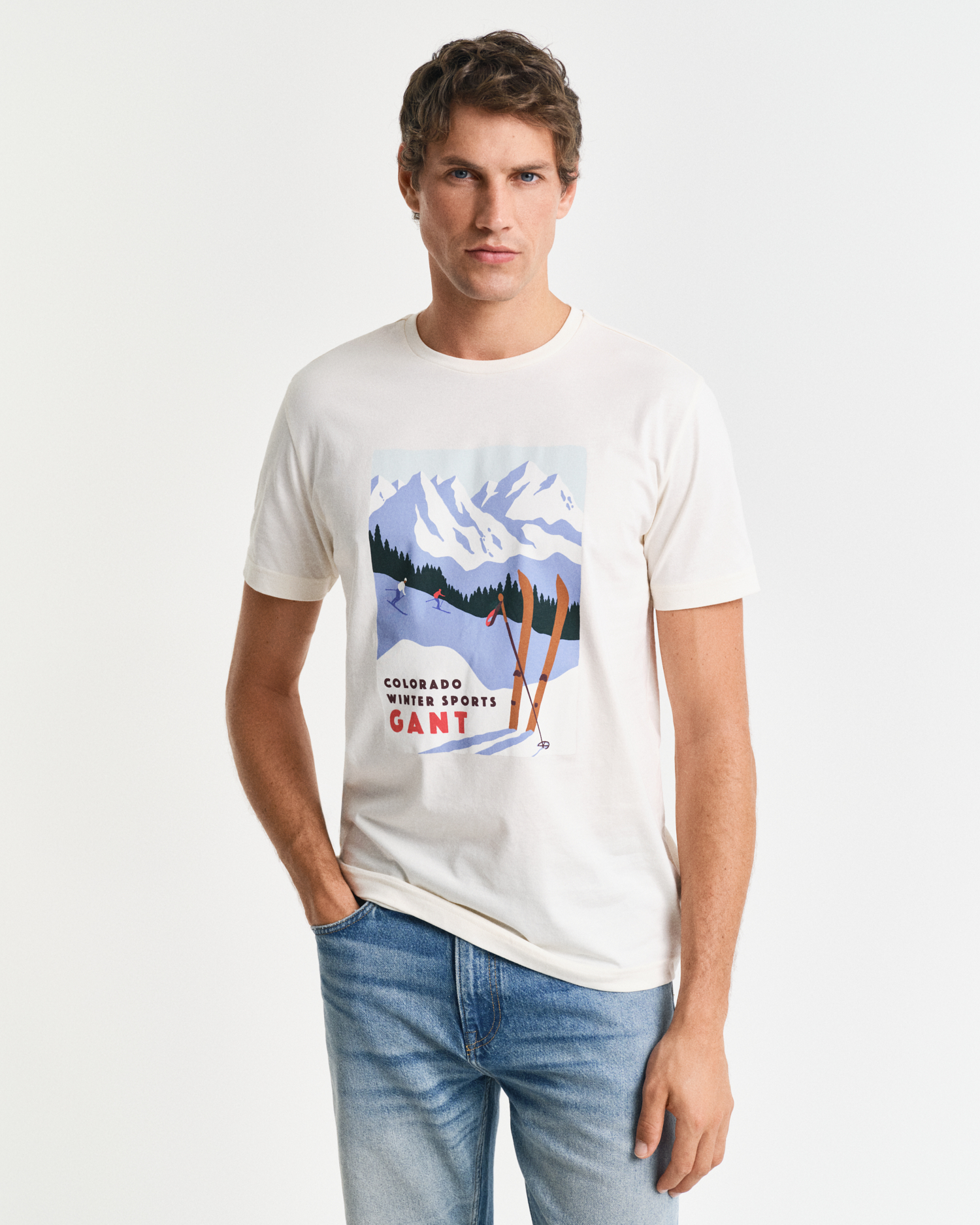 GANT Winter Sports Graphic T-Shirt - GANT