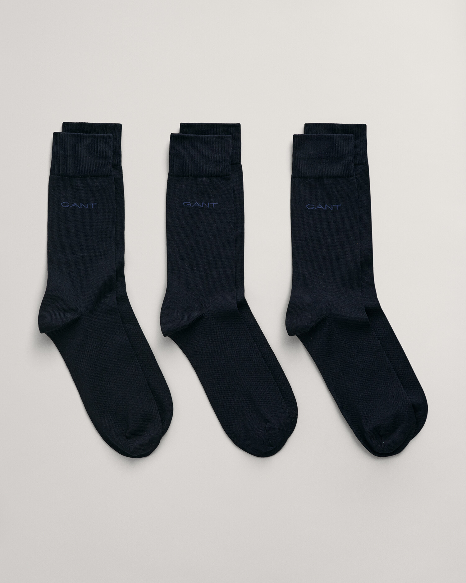 3-Pack Mercerized Cotton Socks - GANT