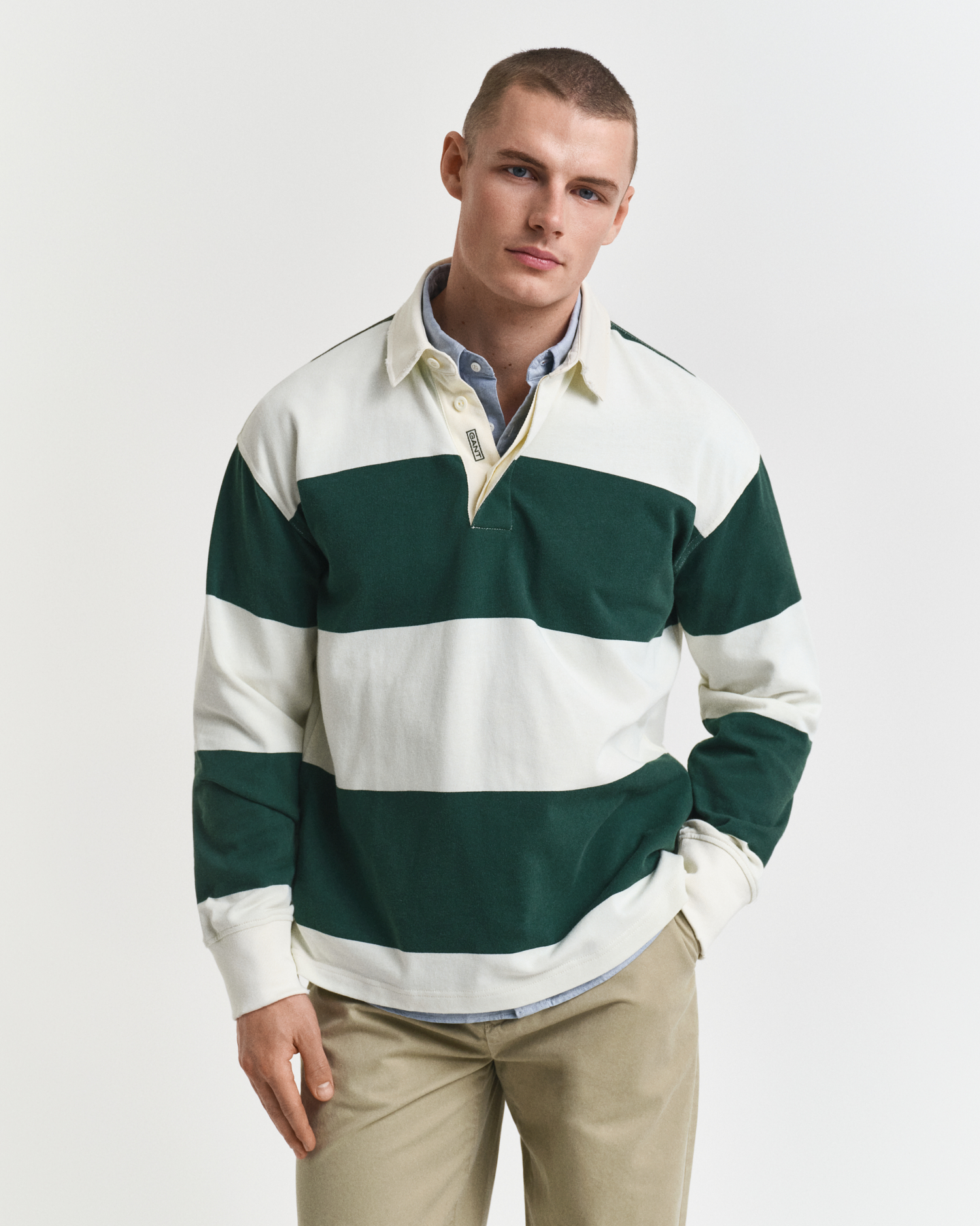 Block Striped Heavy Rugger - GANT