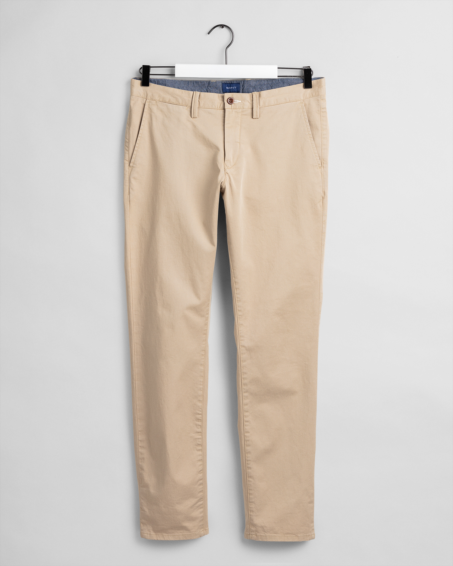 Slim Fit Twill Chinos - GANT