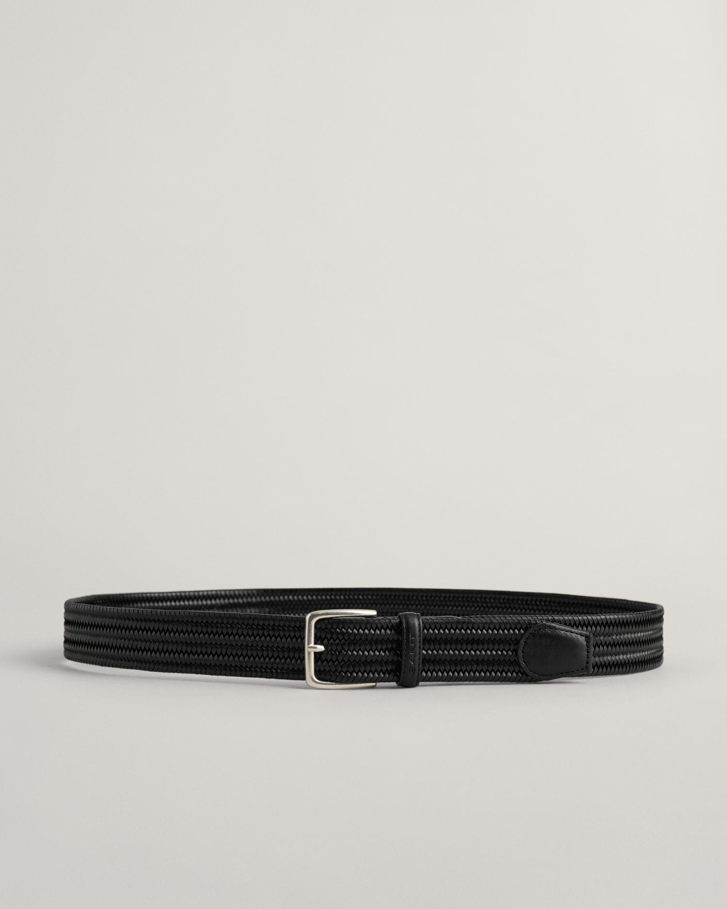 Braided Elastic Leather Belt - GANT