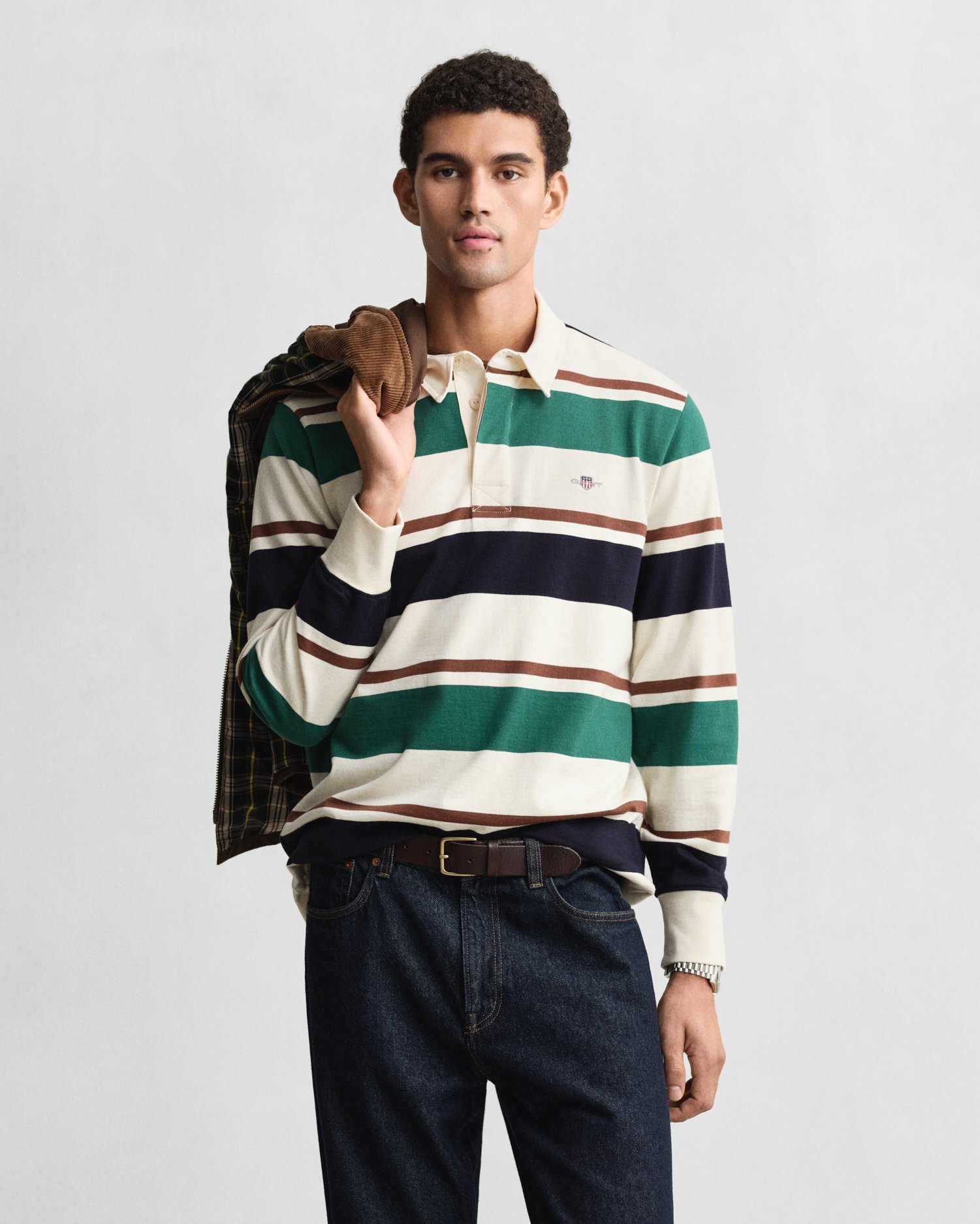 Striped Heavy Rugger - GANT